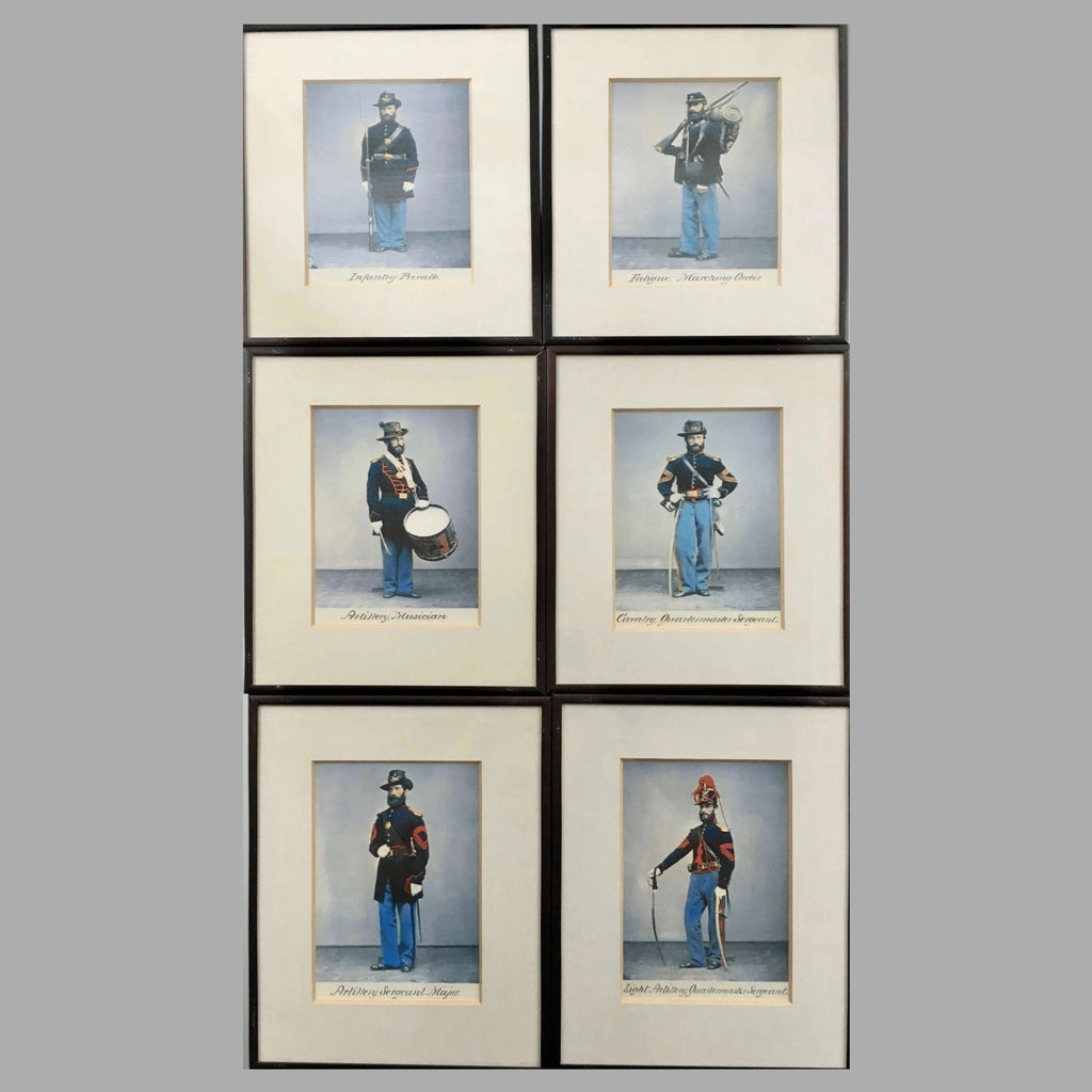 Six Vintage Prints of Civil War Uniforms after Oliver Willard – Avant ...